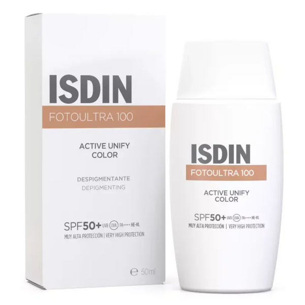 Protector solar Active Unify spf50 despigmentante con color – Clínicas ...